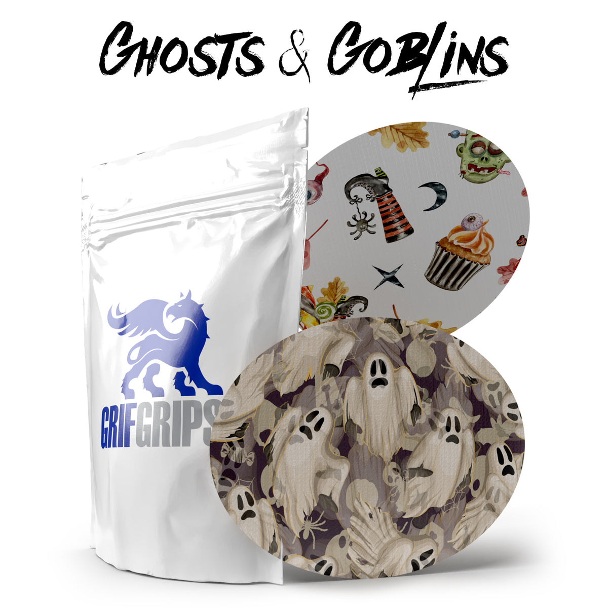 Ghosts & Goblins Combo in Ovals - Extreme Adhesive - 10 Pack - CGM, In ...